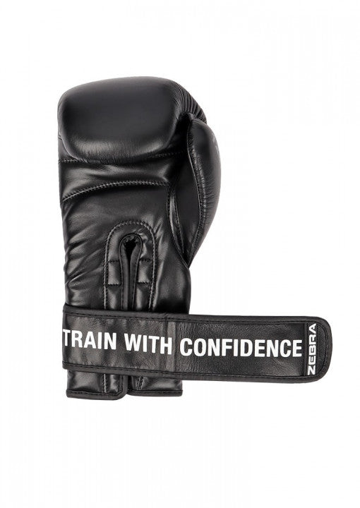 STRONGEST HERO - GUANTE BOXEO ZEBRA PERFORMANCE, CUERO NEGRO - Solo ...