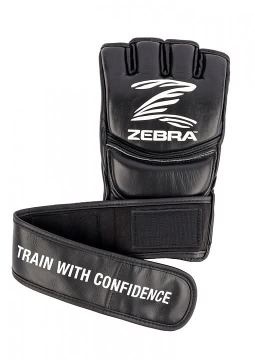 STRONGEST HERO - GUANTILLA ZEBRA PRO FIGHT CUERO - Solo Artes Marciales